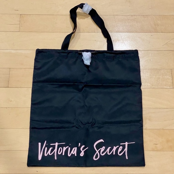 Victoria's Secret | Bags | Victorias Secret Blackpink Drawstring Tote ...